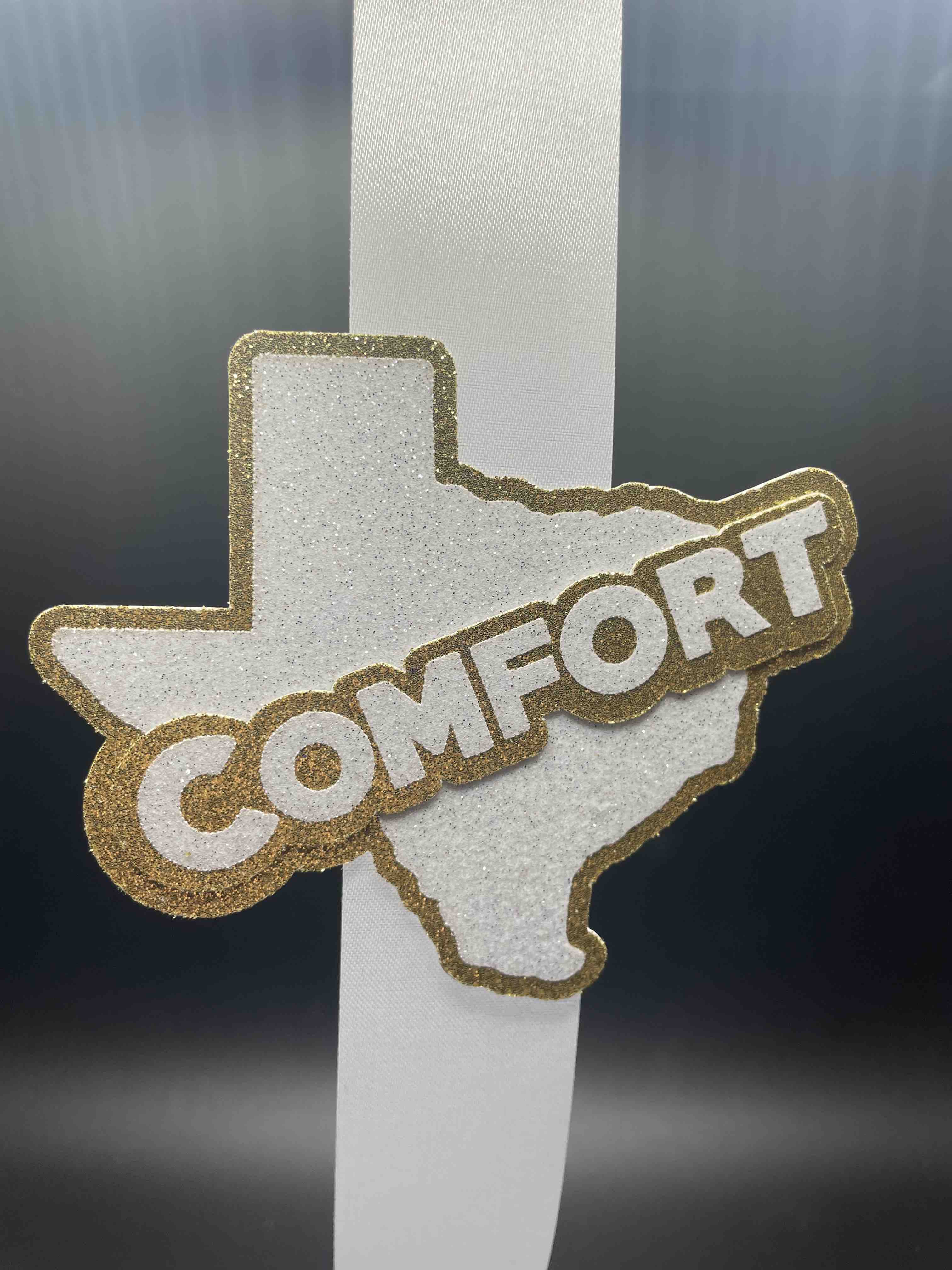 Comfort Texas, Gold - Premium Trinket (included) – Hill Country Mum Kits