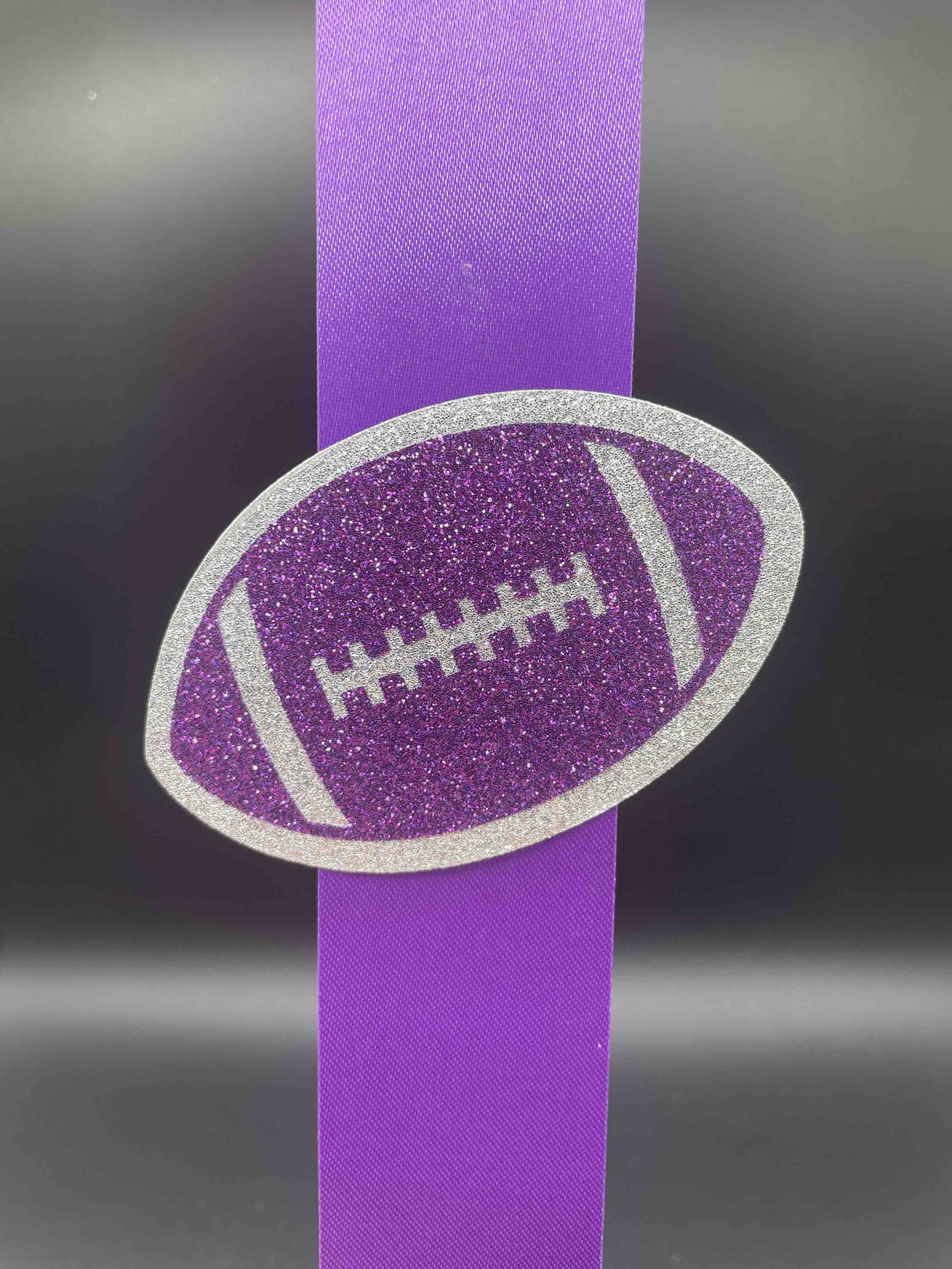 Football, Purple -Signature Trinket (included) – Hill Country Mum Kits