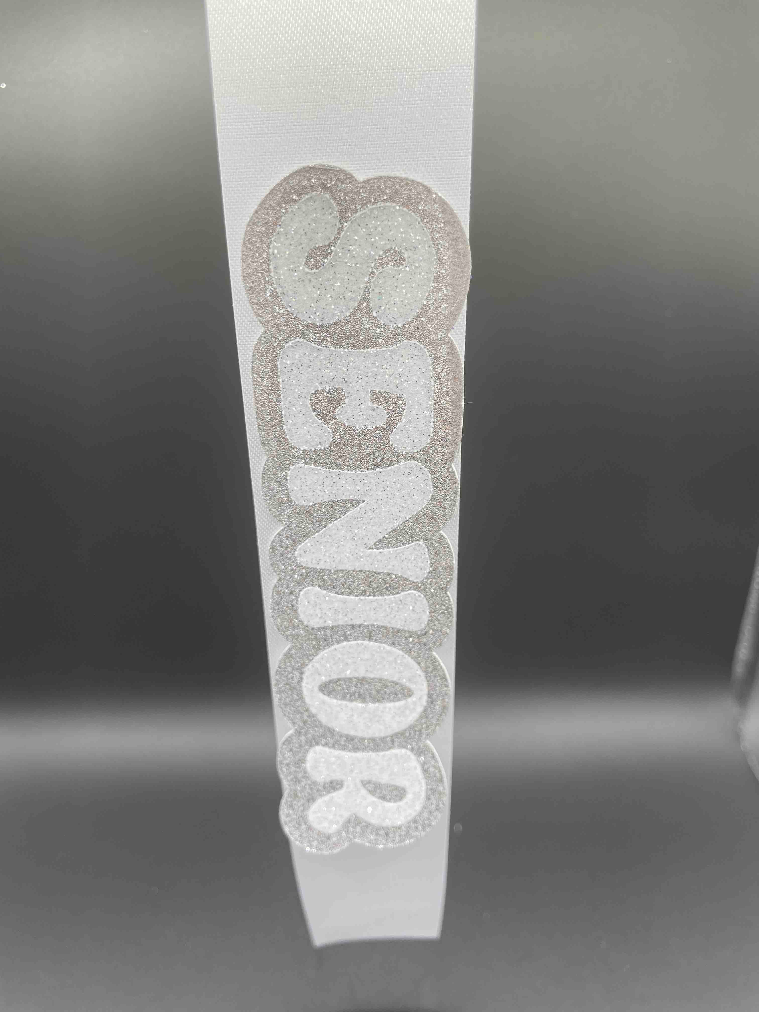 Senior, Bubble Font, Silver - Premium Trinket – Hill Country Mum Kits