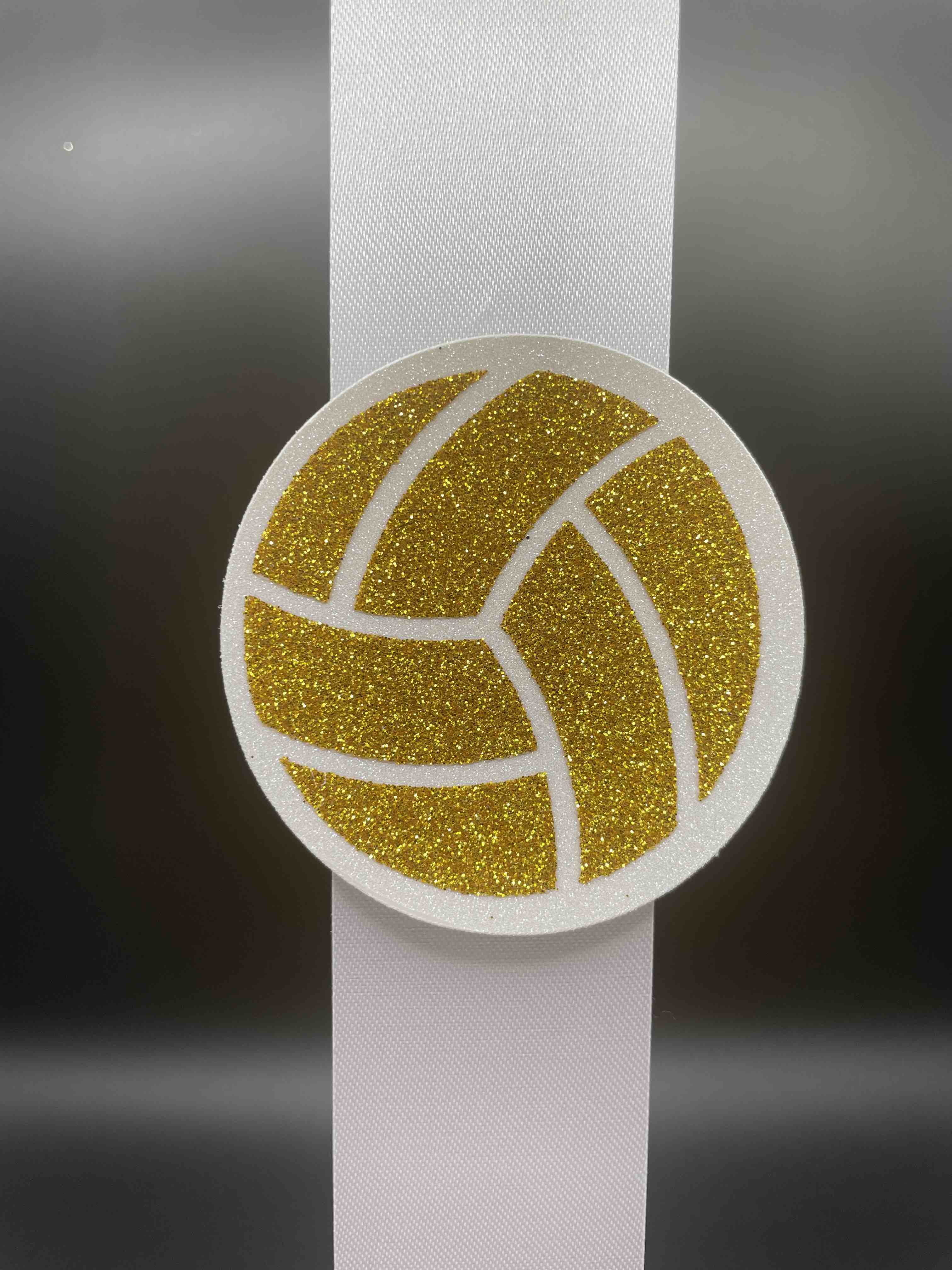 Volleyball, Gold - Signature Cut-Out (included) – Hill Country Mum Kits